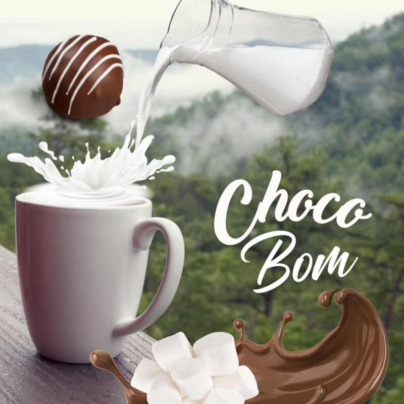 Bomba de Chocolate 80 gr Leche – Choco Bom
